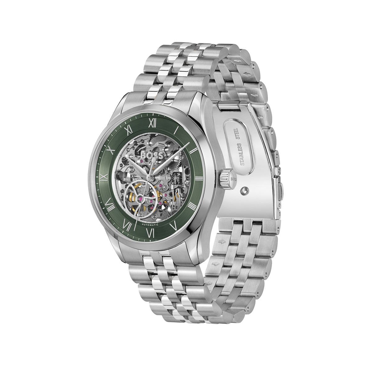 Reloj Boss Principle Skeleton 1514236 de Acero - Style Store