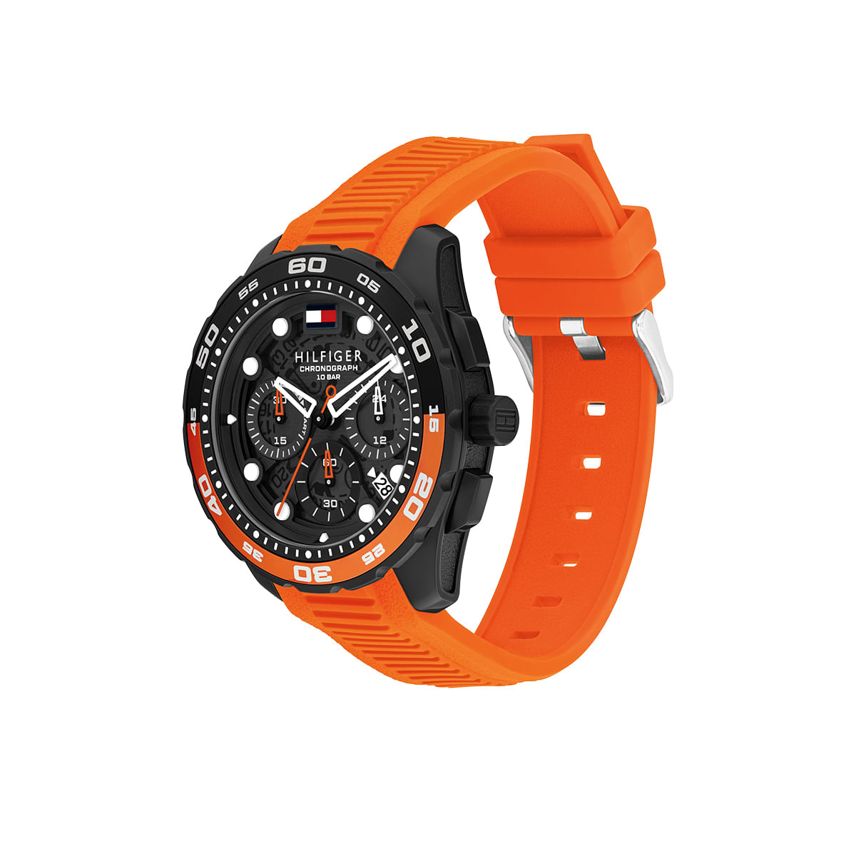 Reloj Tommy Hilfiger para Hombre de Silicona naranja 1792234 - Style Store